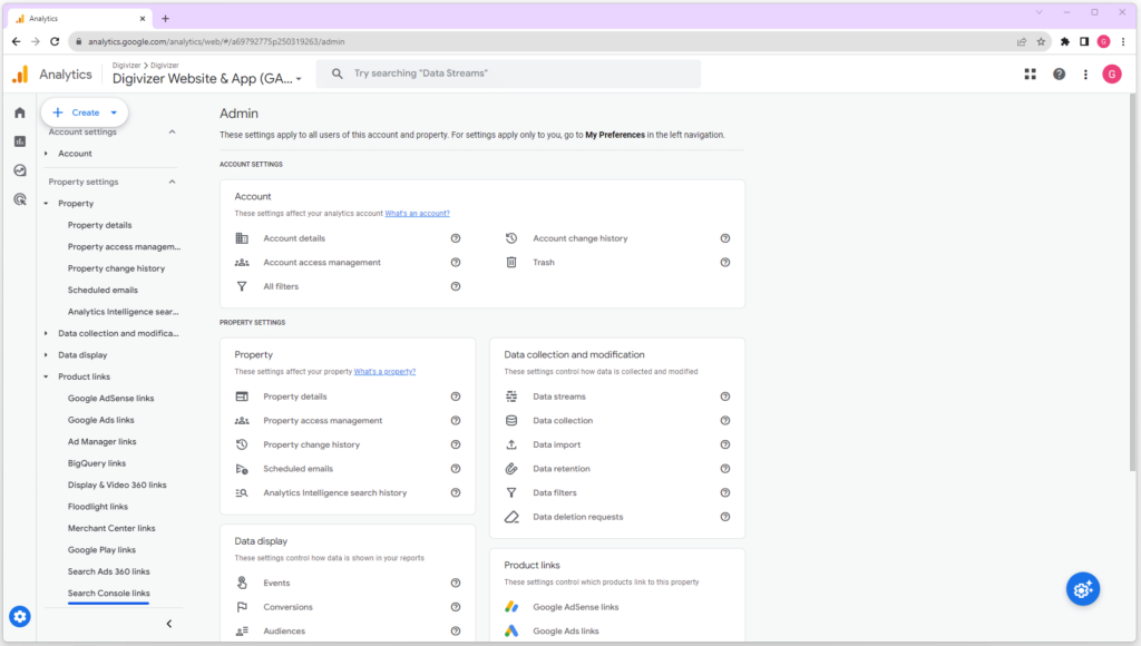 How to Integrate Google Search Console with Google Analytics - Digivizer